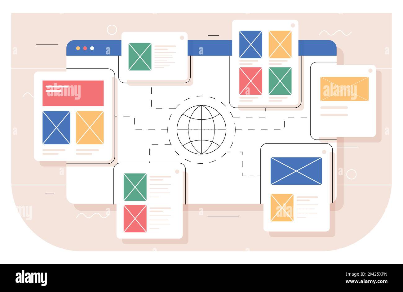 Create page Cut Out Stock Images & Pictures - Alamy