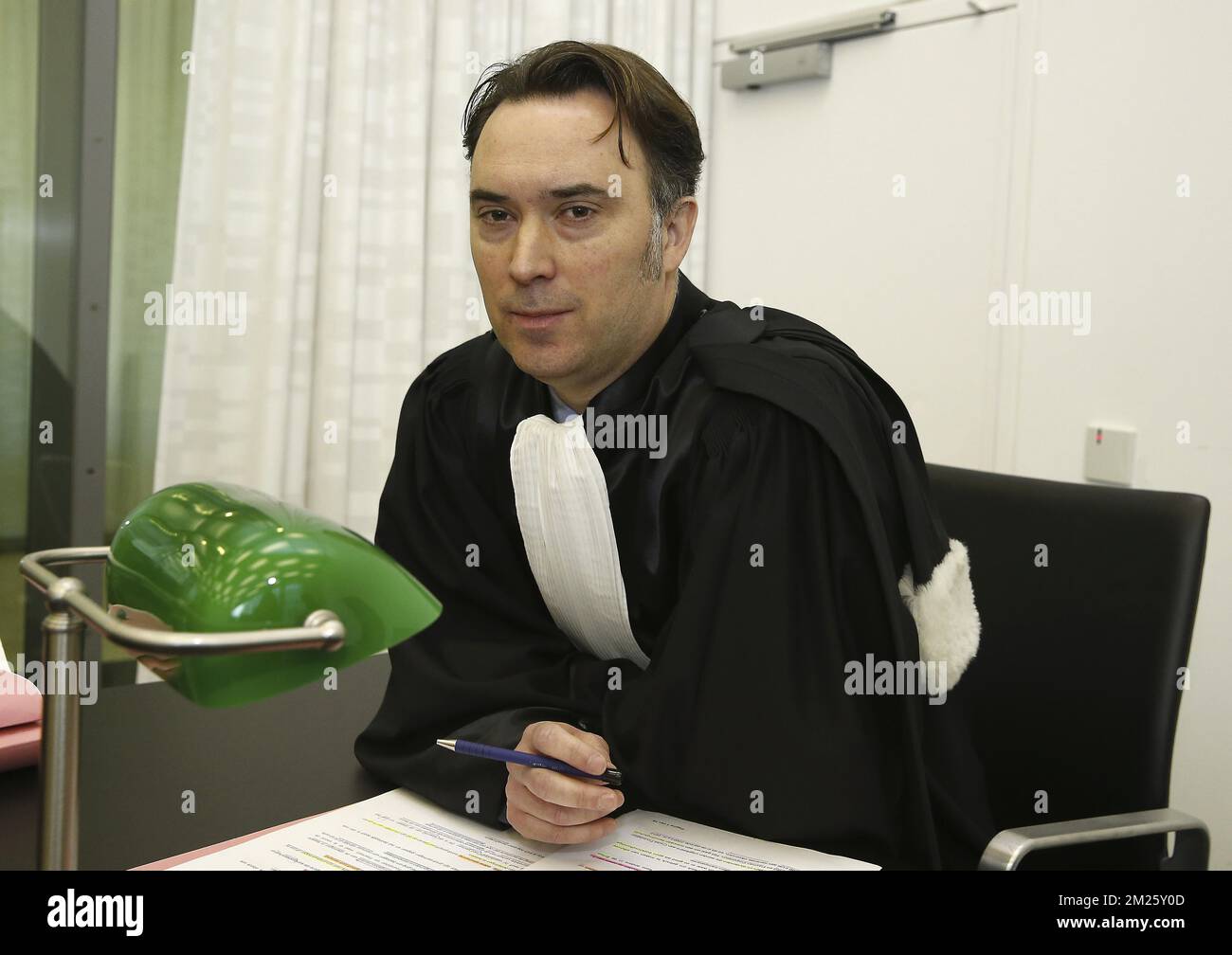 Olivier Ruysschaert pictured during a session of the Gent criminal ...