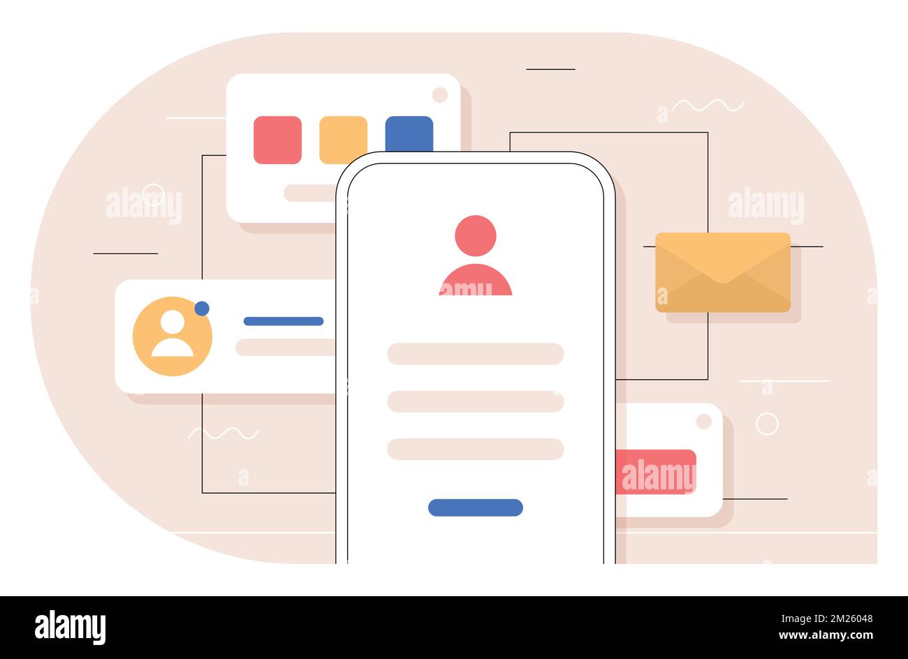 Submit profile Cut Out Stock Images & Pictures - Alamy