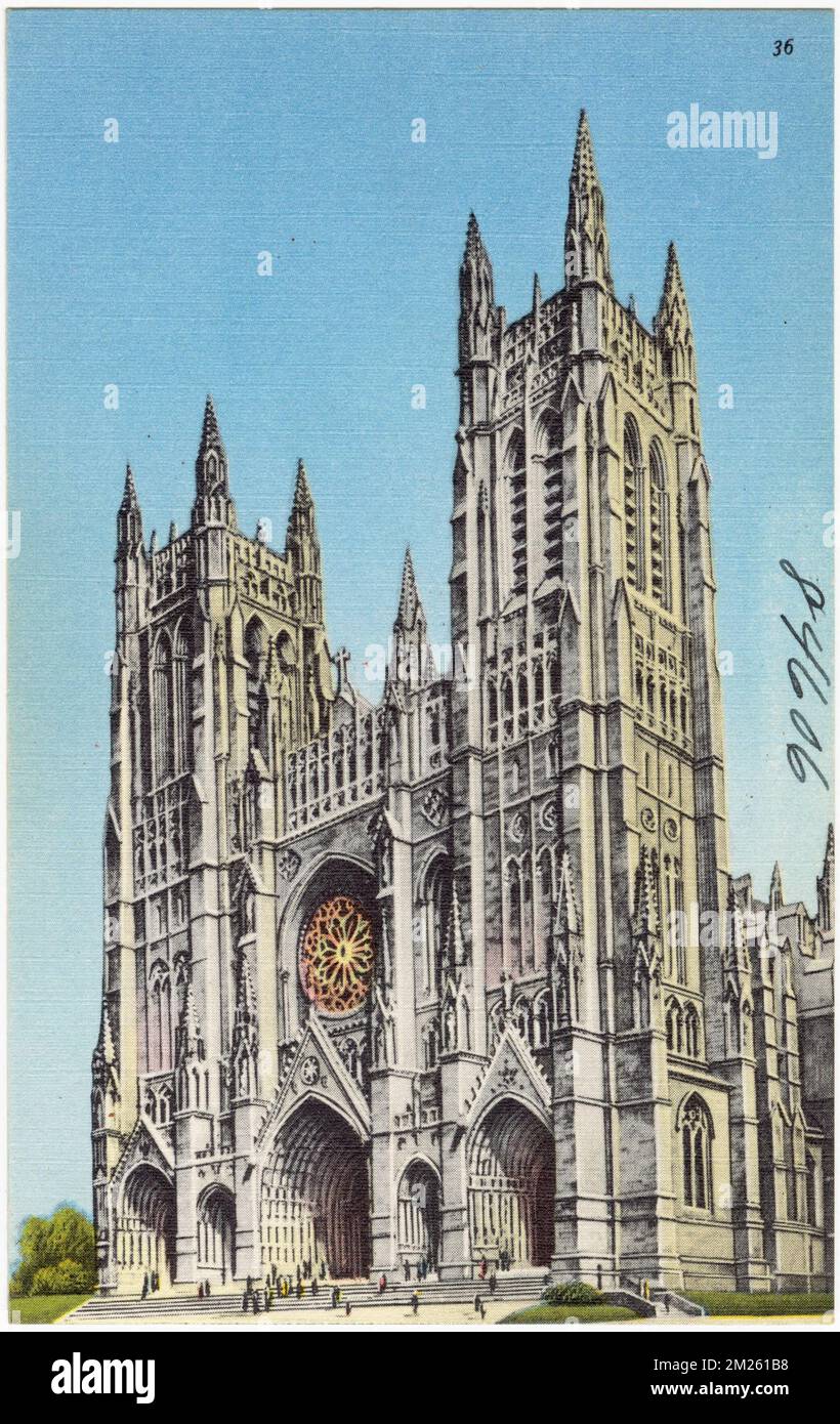 The Cathedral of St. John the Divine, New York City , Religious facilities, Tichnor Brothers ...