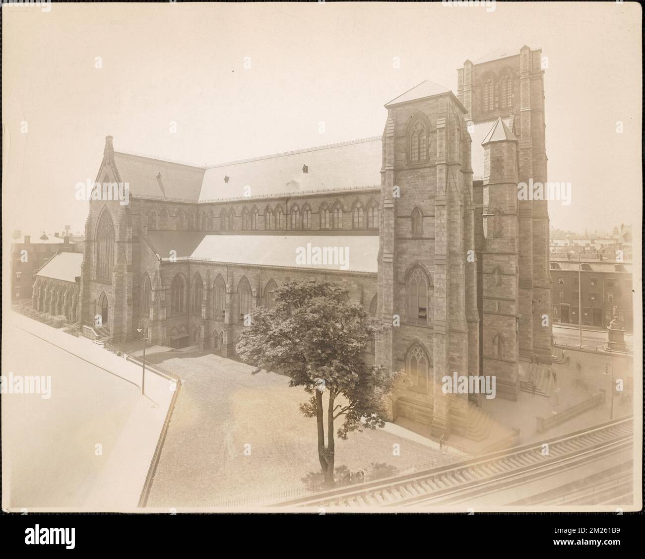 Cathedral of the Holy Cross at Union Park Street and Washington Street ...