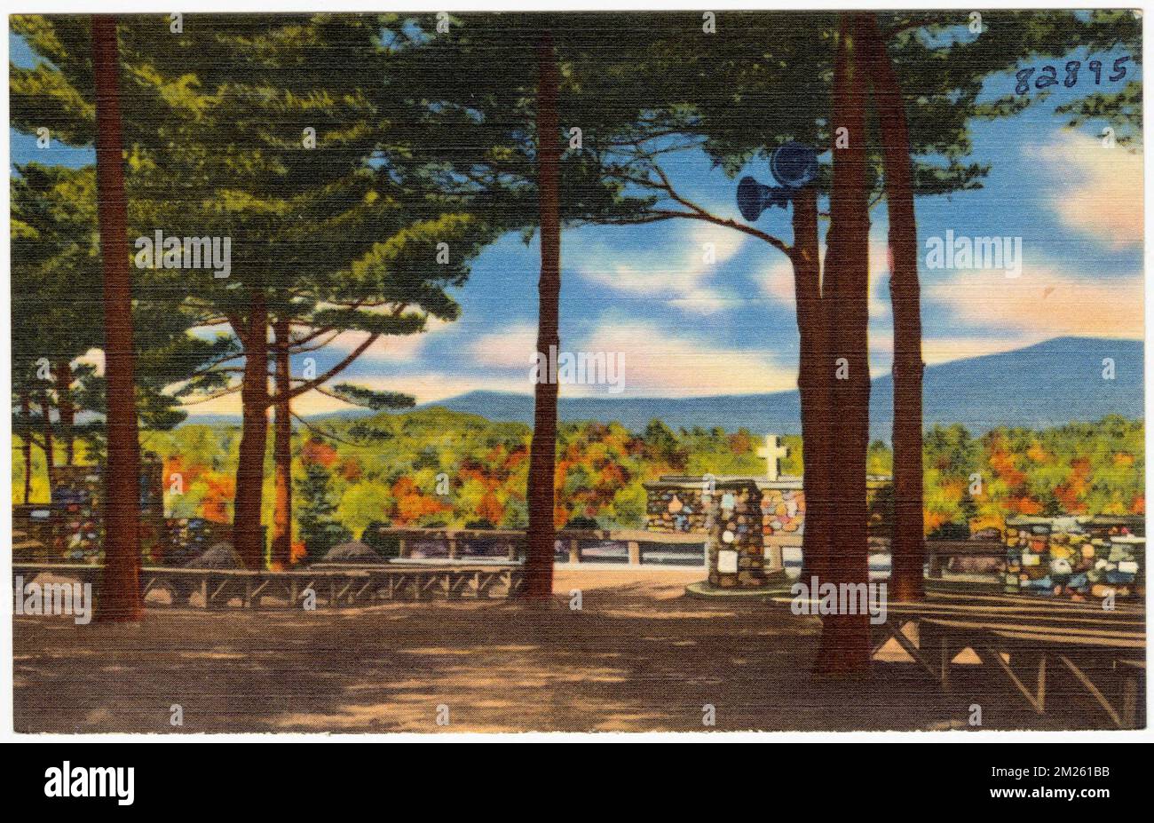 Cathedral of the Pines, Rindge, New Hampshire. Altar of the Nation ...