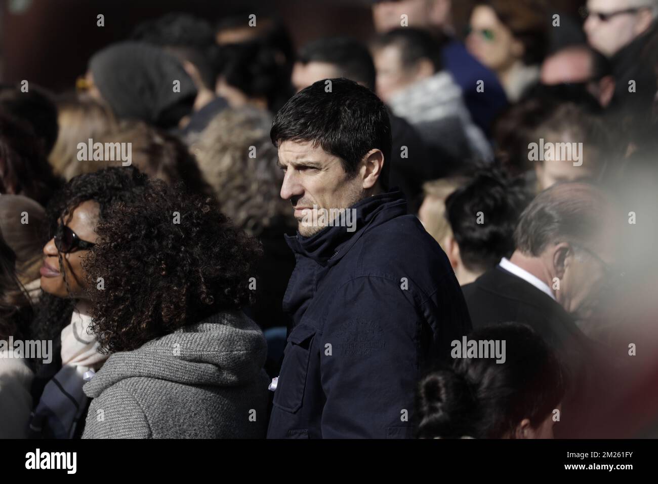 Professional basketball player and victim Sebastien Bellin pictured at ...