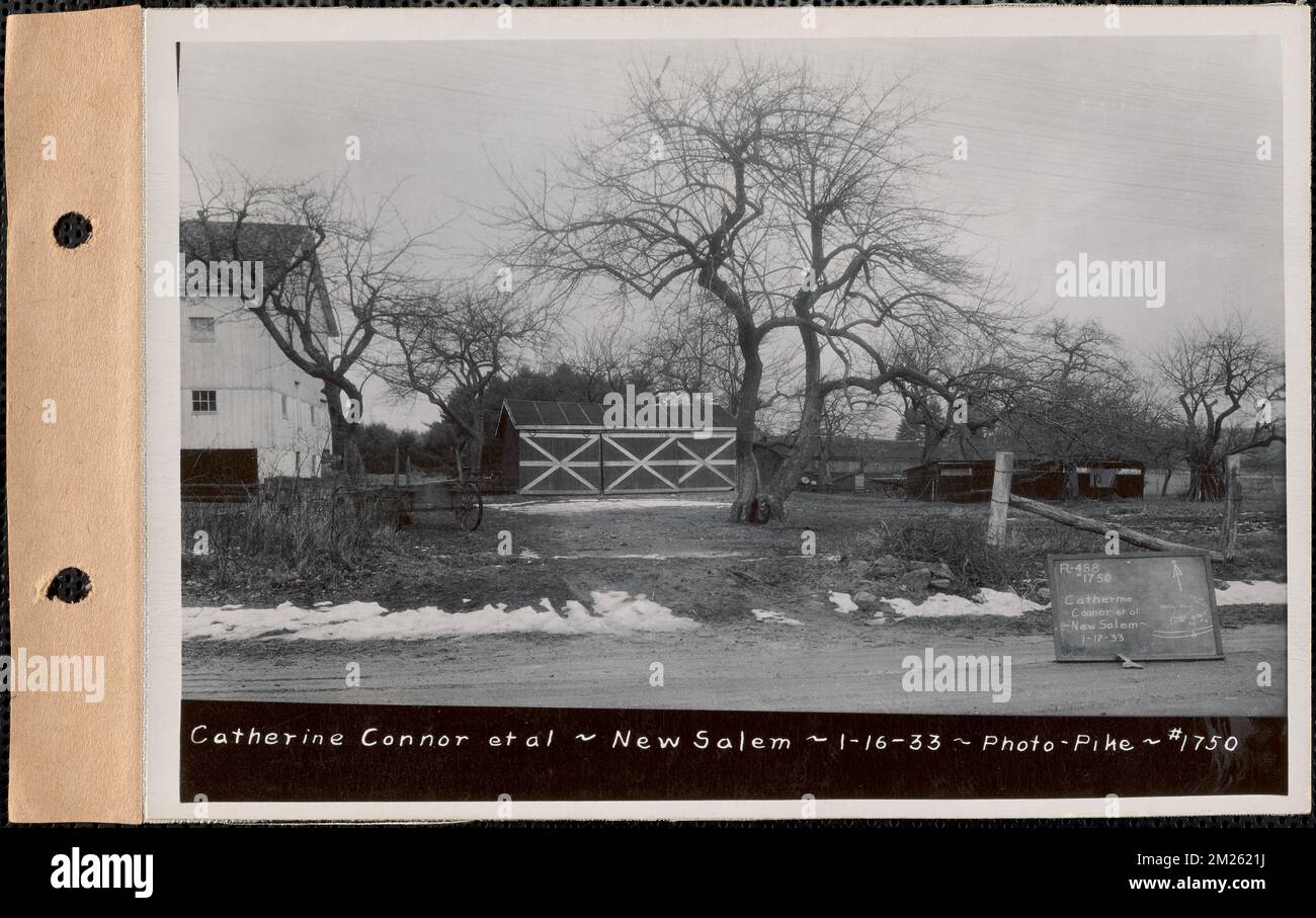 Catherine Connor et al., shed and chicken houses, New Salem, Mass., Jan ...