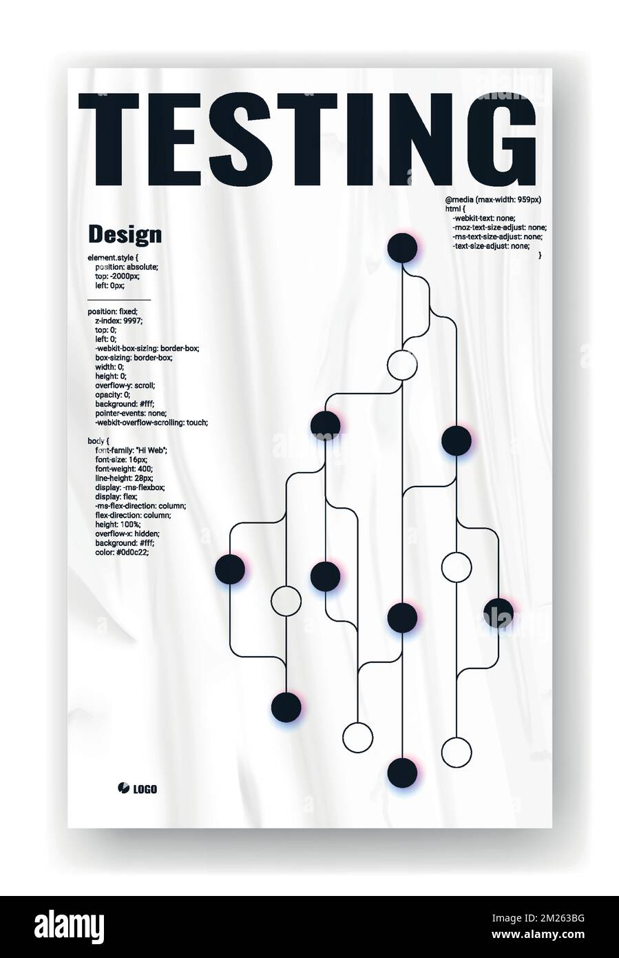 Software black and white poster Stock Vector Image & Art - Alamy