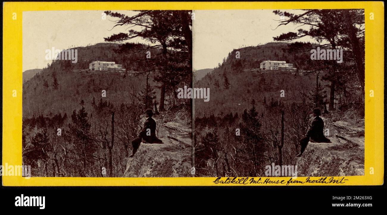 Catskill Mountain House from North Mountain , Mountains, Scenic ...