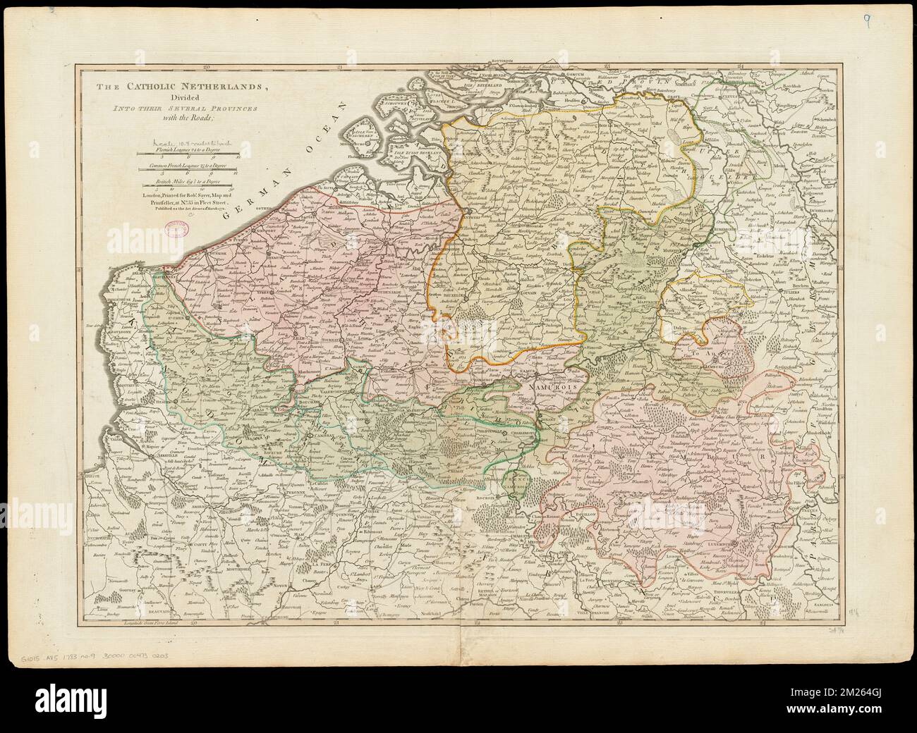 The Catholic Netherlands, divided into their several provinces with the ...