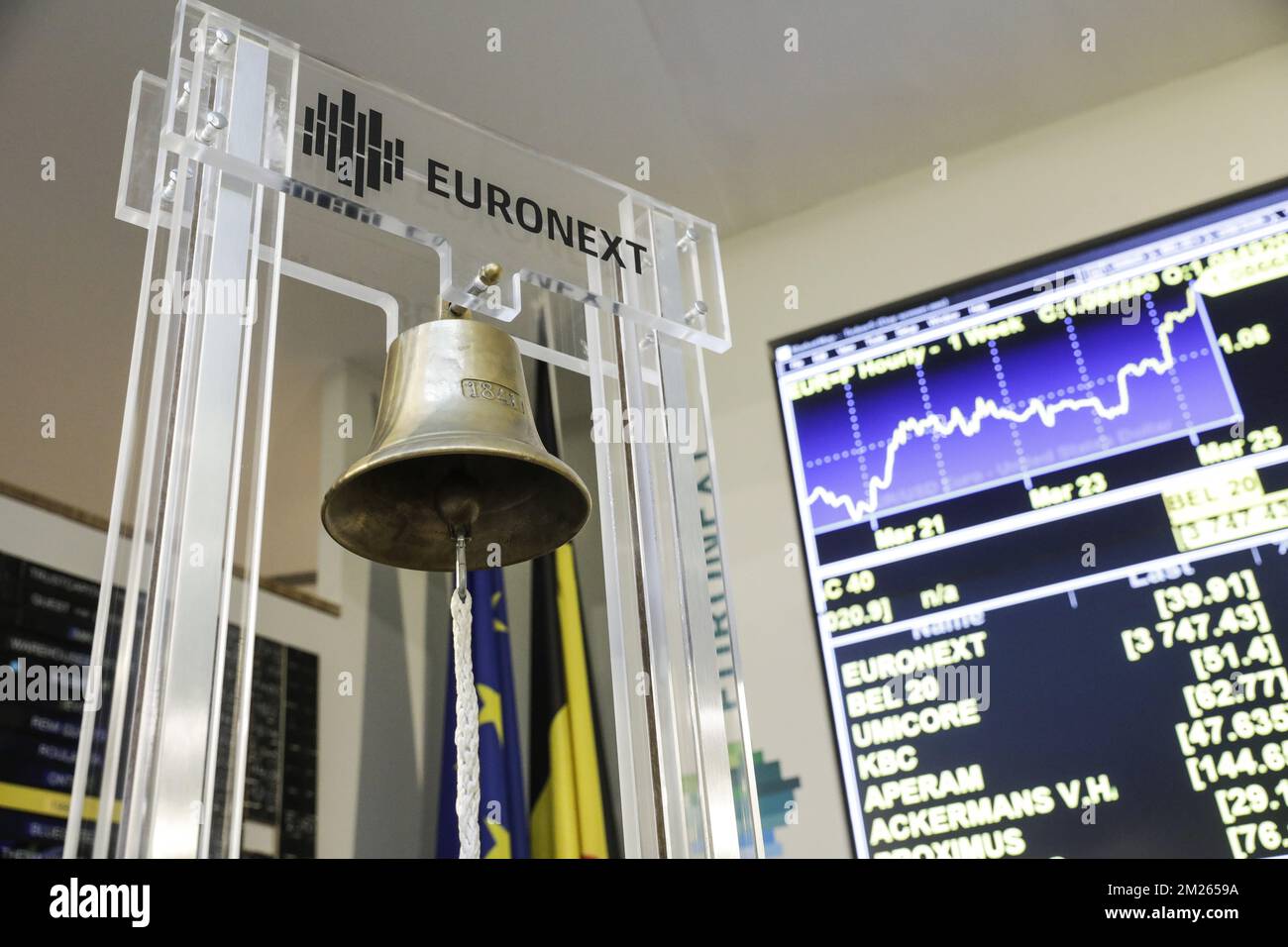 Opening bell ceremony hi-res stock photography and images - Alamy