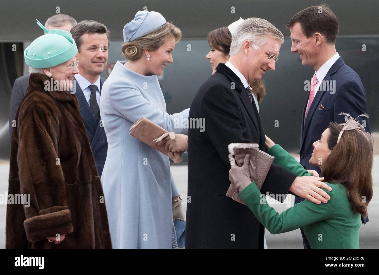 Queen Margrethe of Denmark , Prince Frederik of Denmark, Queen Mathilde ...