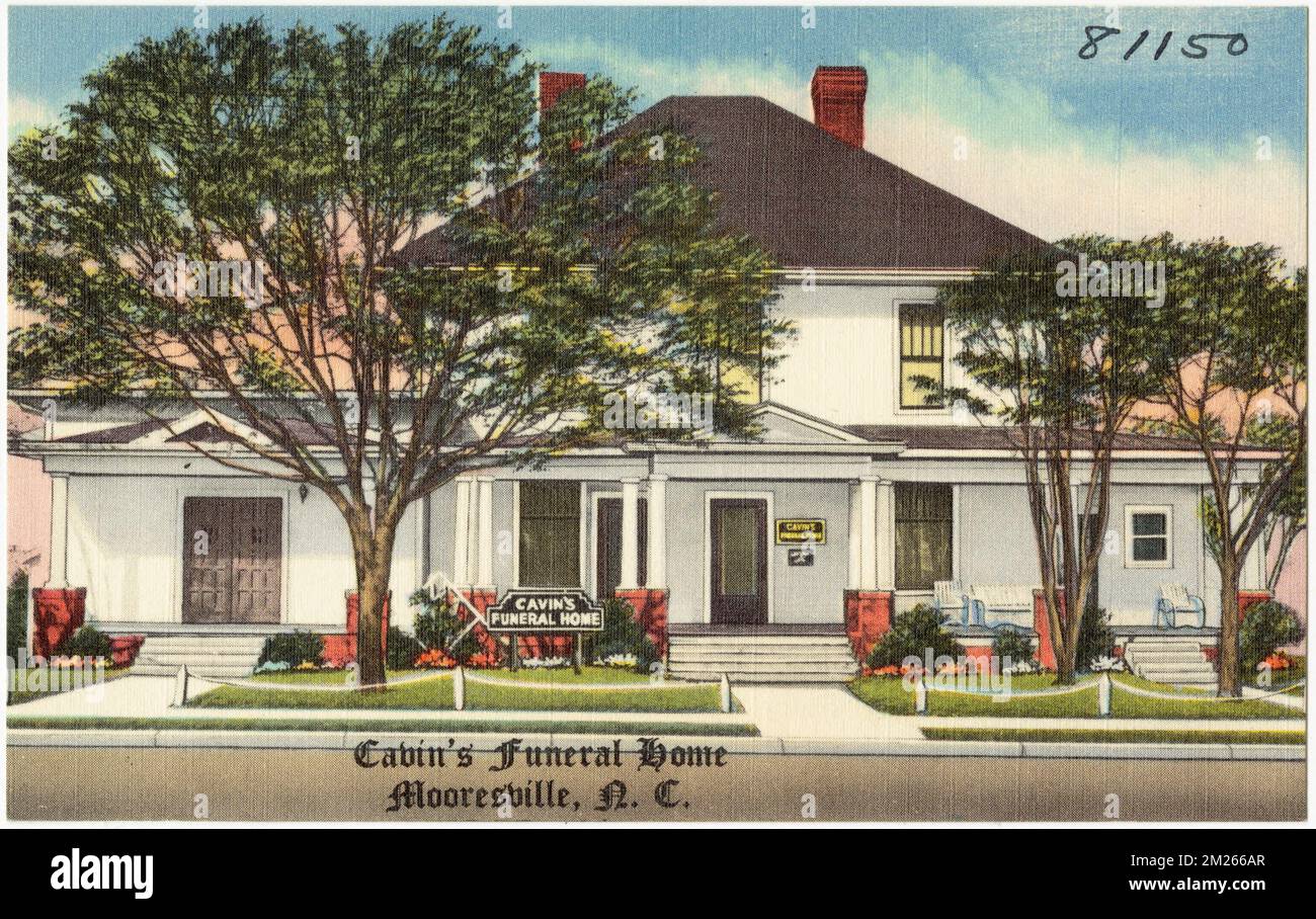Cavin's Funeral Home, Mooresville, N. C. , Morgues & mortuaries ...