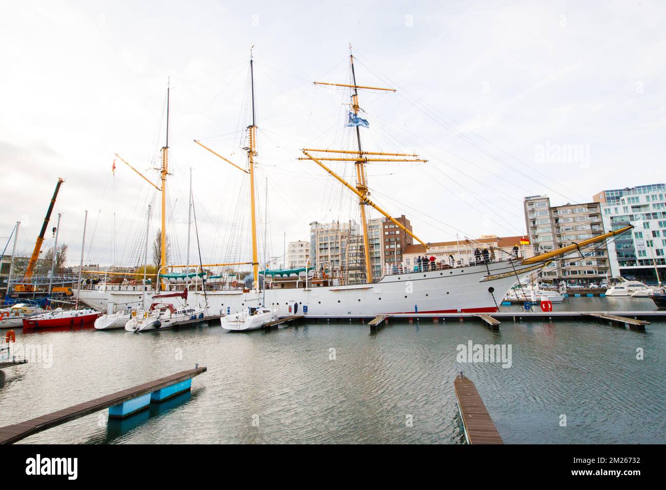 Illustration picture shows the return of the Mercator ship after a ...