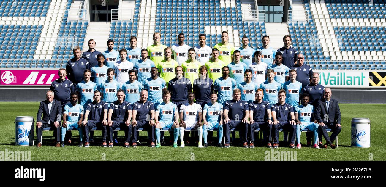 (upper row L-R) Gent's Sven De Maere, Ofir Davidzada, Rami Gershon ...
