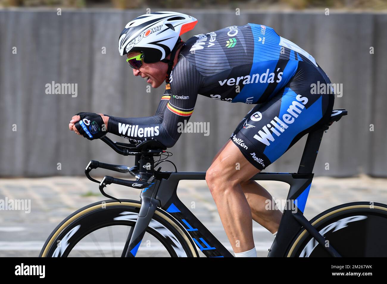 Belgian Stijn Devolder of Veranda's Willems - Crelan pictured in action ...