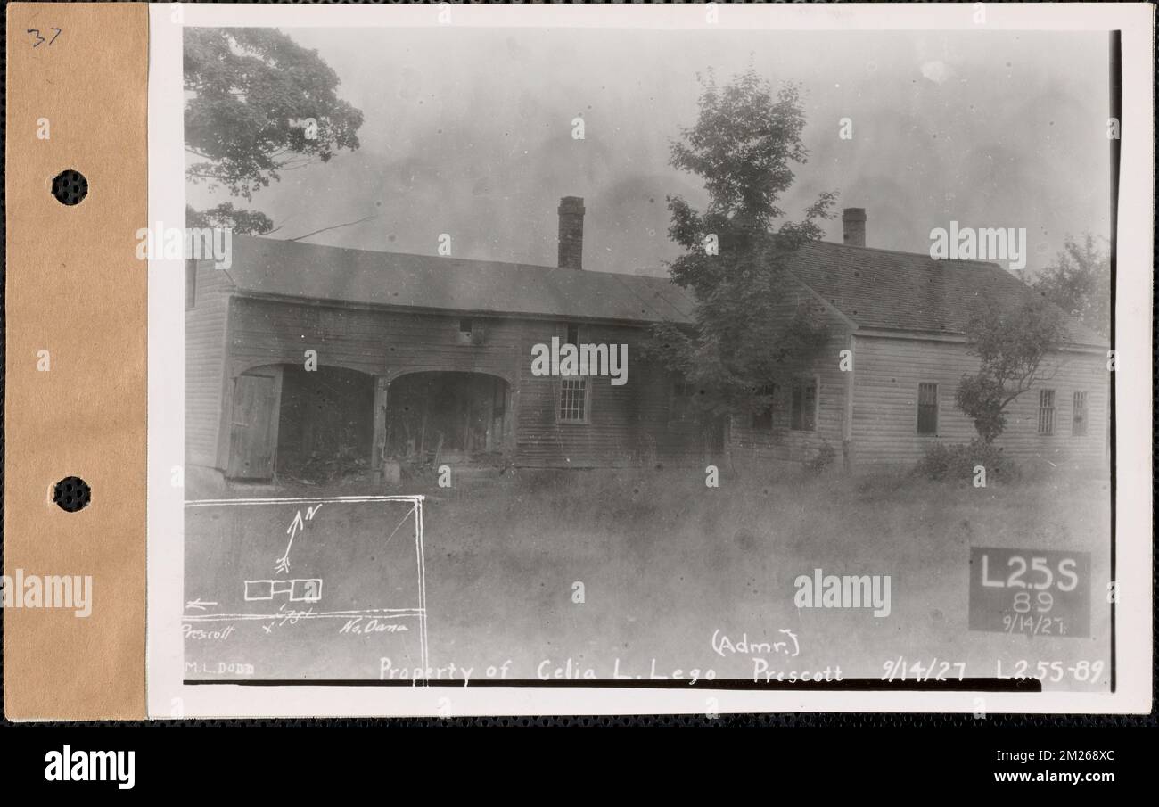Celia L. Lego administrator, house, Prescott, Mass., Sep. 14, 1927 ...