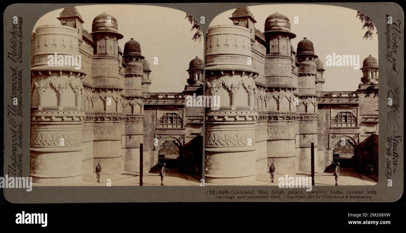 Celebrated Man Singh Palace, Gwalior, India , Castles & palaces, Forts ...