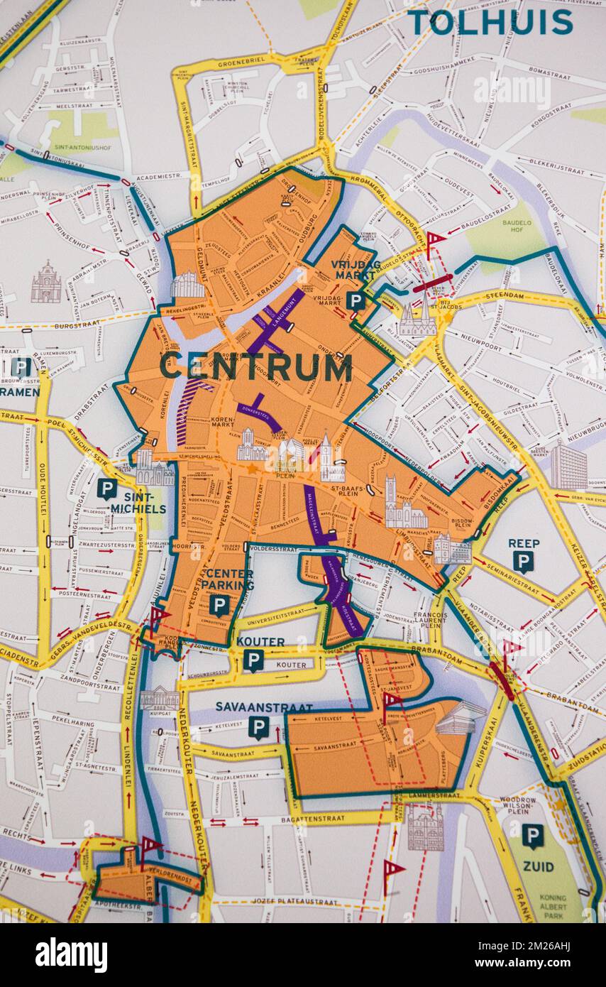 Circulatieplan hi-res stock photography and images - Alamy