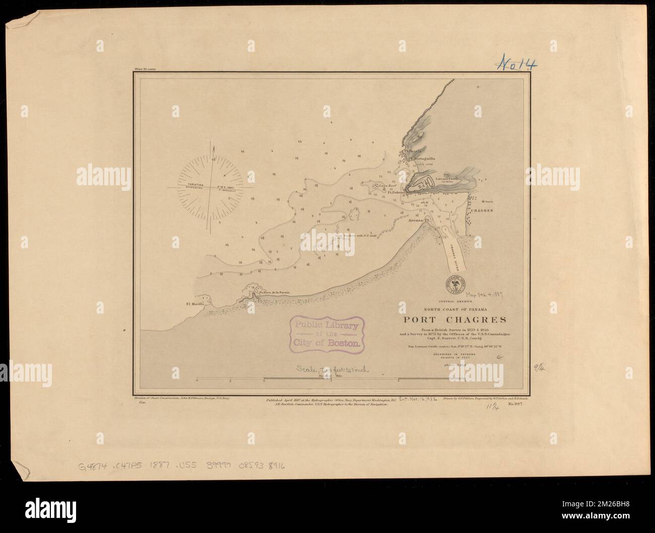 Map of the e coast of n america hi-res stock photography and images - Alamy