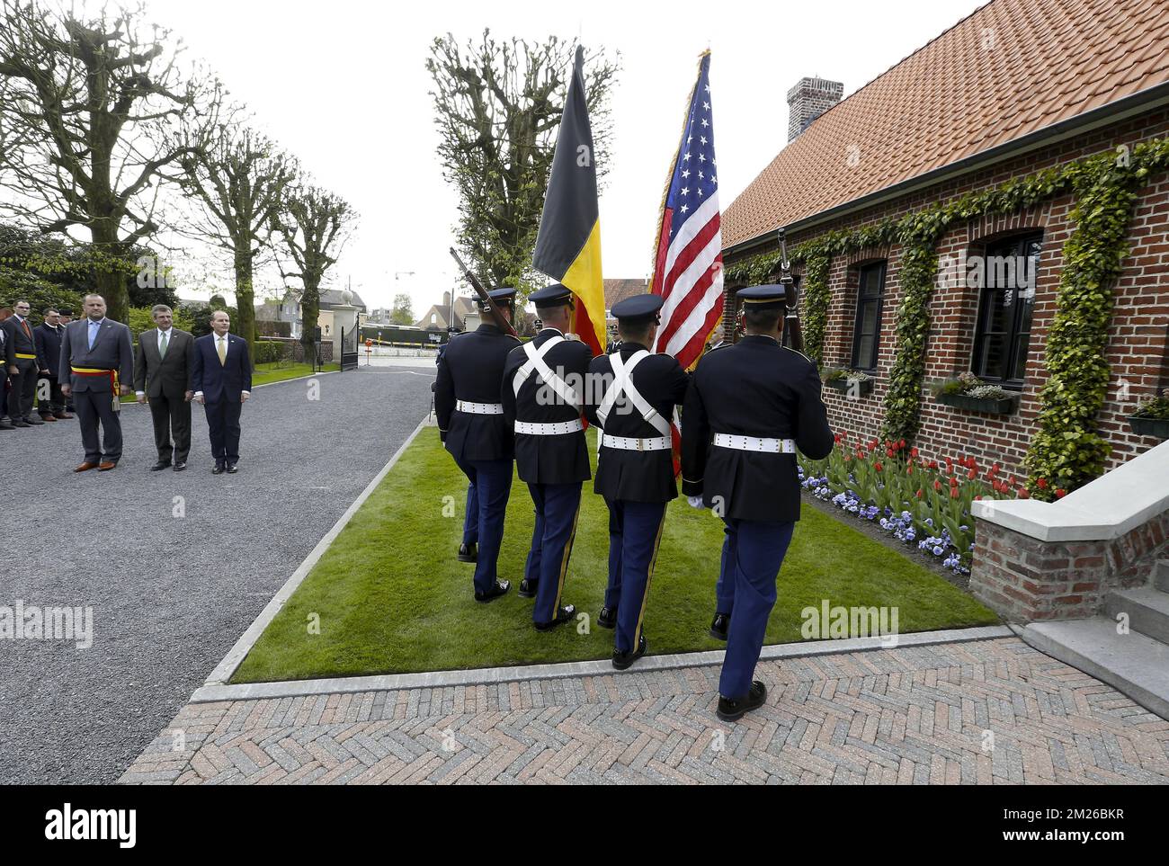 Illustration picture shows the inauguration of the visitor center of ...