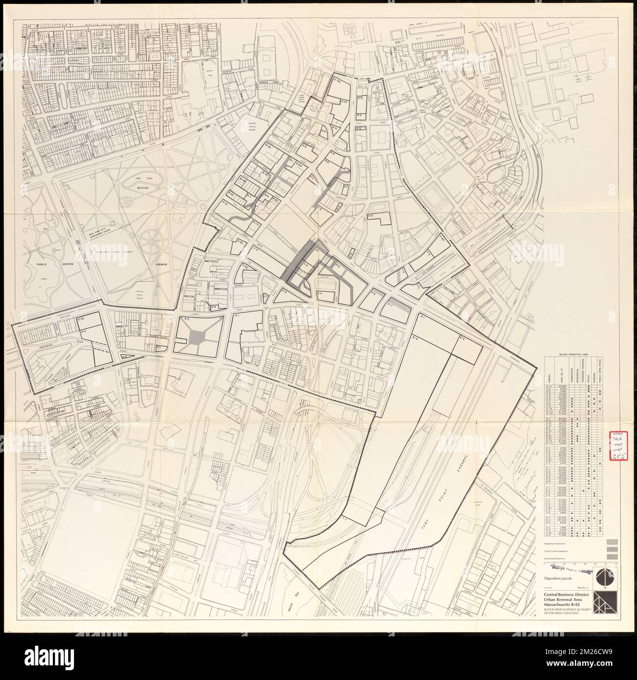 Central business district urban renewal area Massachusetts r-82 ...