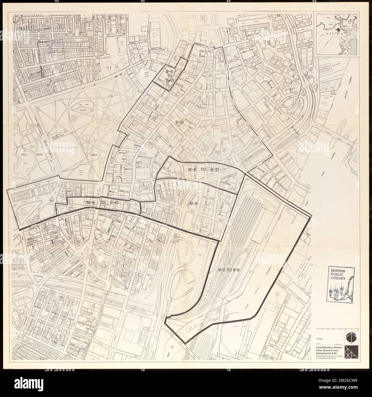Central business district urban renewal area Massachusetts r-82 ...