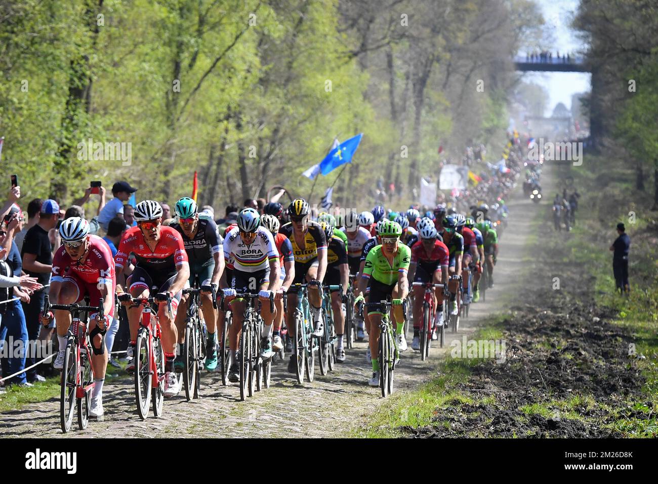 Illustration picture taken during the 'Paris-Roubaix' one day cycling ...