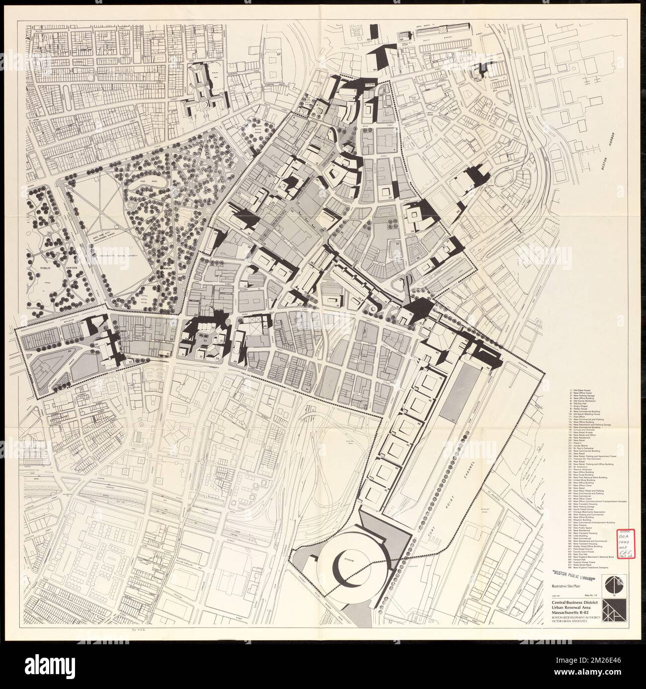 Central business district urban renewal area Massachusetts r-82 ...