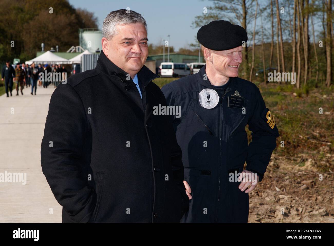 Minister of Defence and Public Service Steven Vandeput pictured during ...