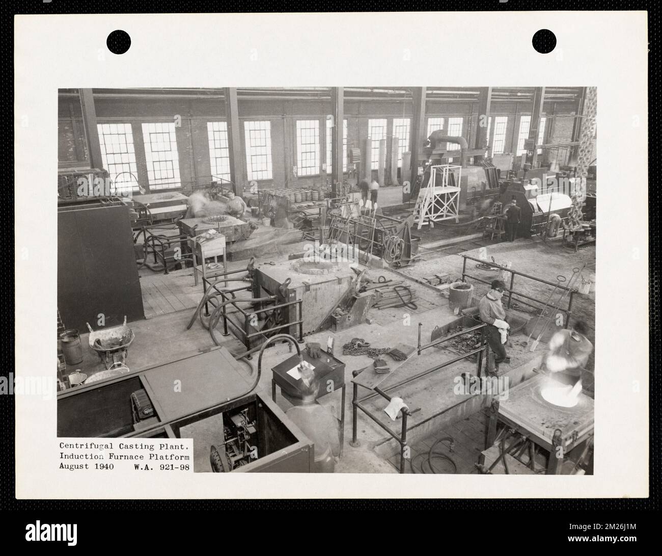 Centrifugal casting plant induction furnace platform , Armories ...