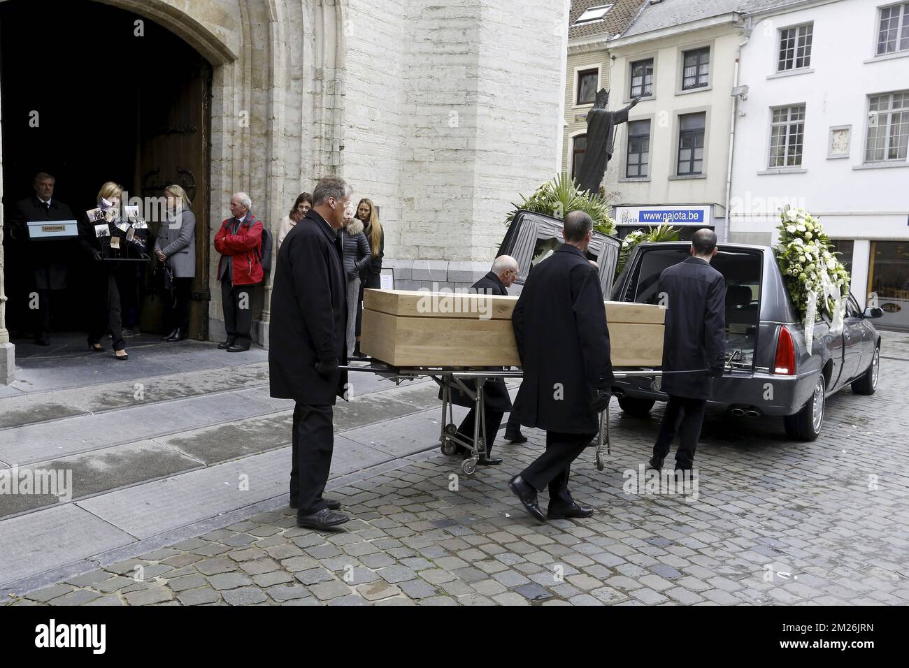 Illustration picture shows the funeral ceremony for the 31 year old ...