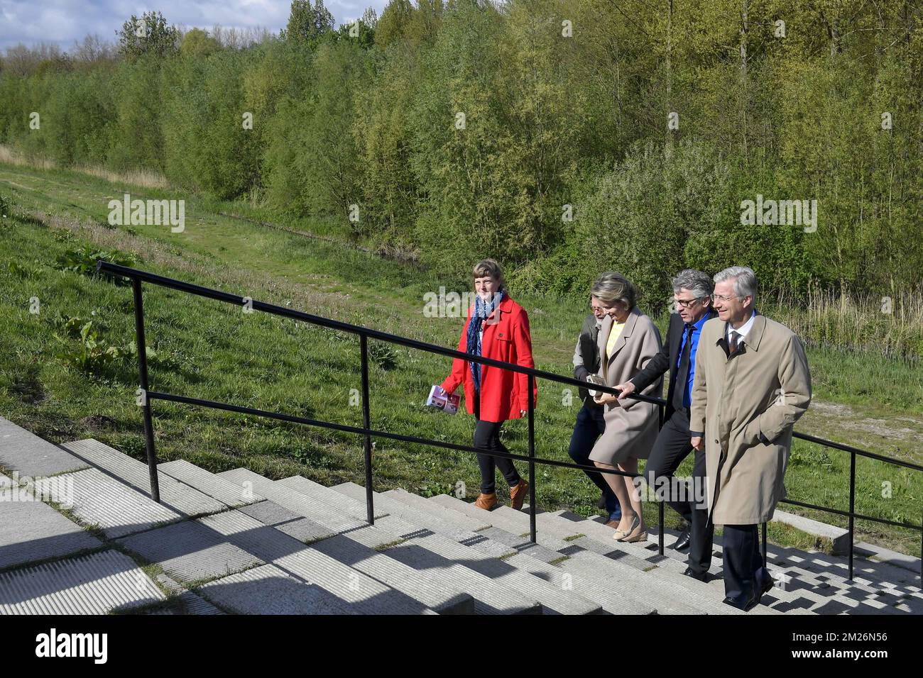 Queen Mathilde of Belgium and King Philippe - Filip of Belgium pictured ...