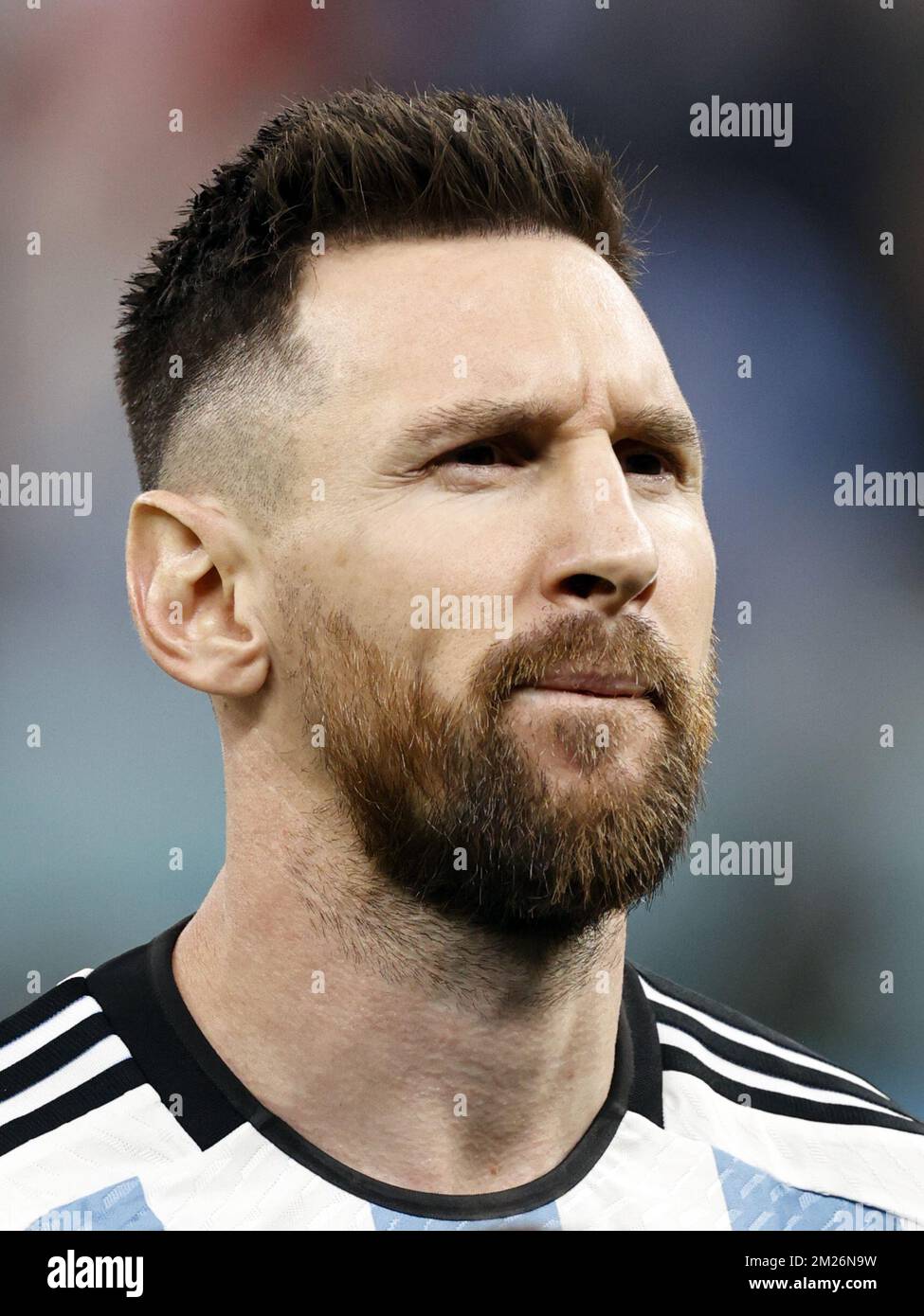 Messi 2022 Hairstyle
