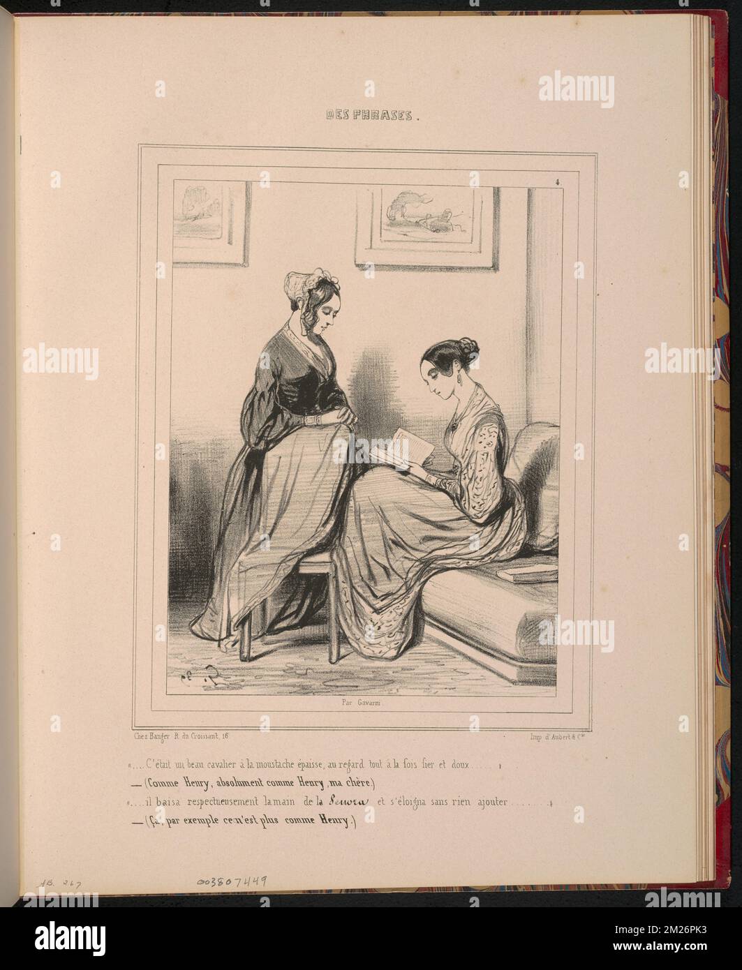 C'était un beau cavalier à la moustache épaisse, au regard tout à la ...