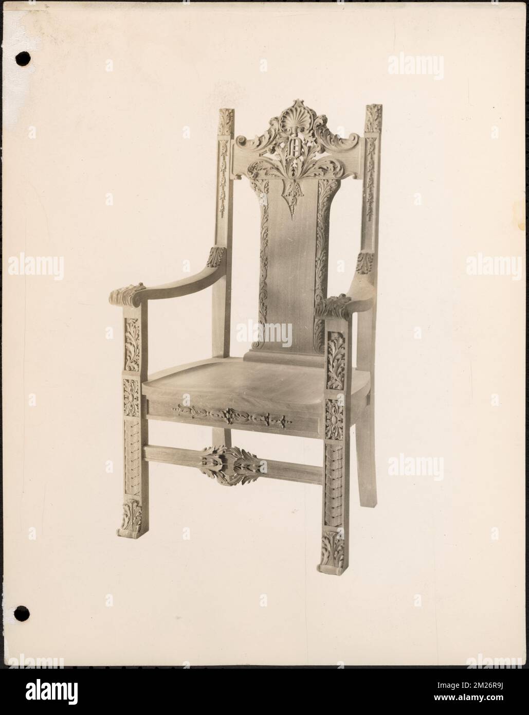 Chair, for Dorchester High School , Chairs. The Massachusetts WPA ...
