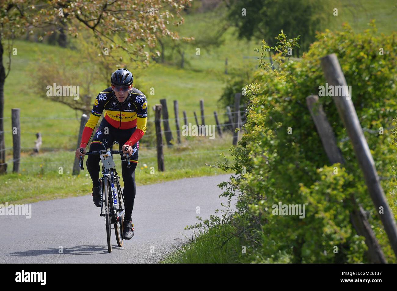 Belgian Philippe Gilbert of Quick-Step Floors pictured in action during ...