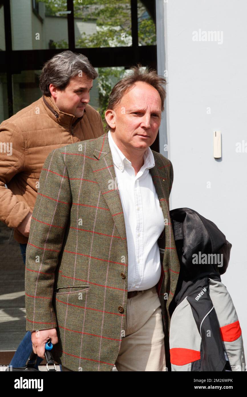 Peter Gyselbrecht, brother-in-law of the victim and Lawyer Johan ...