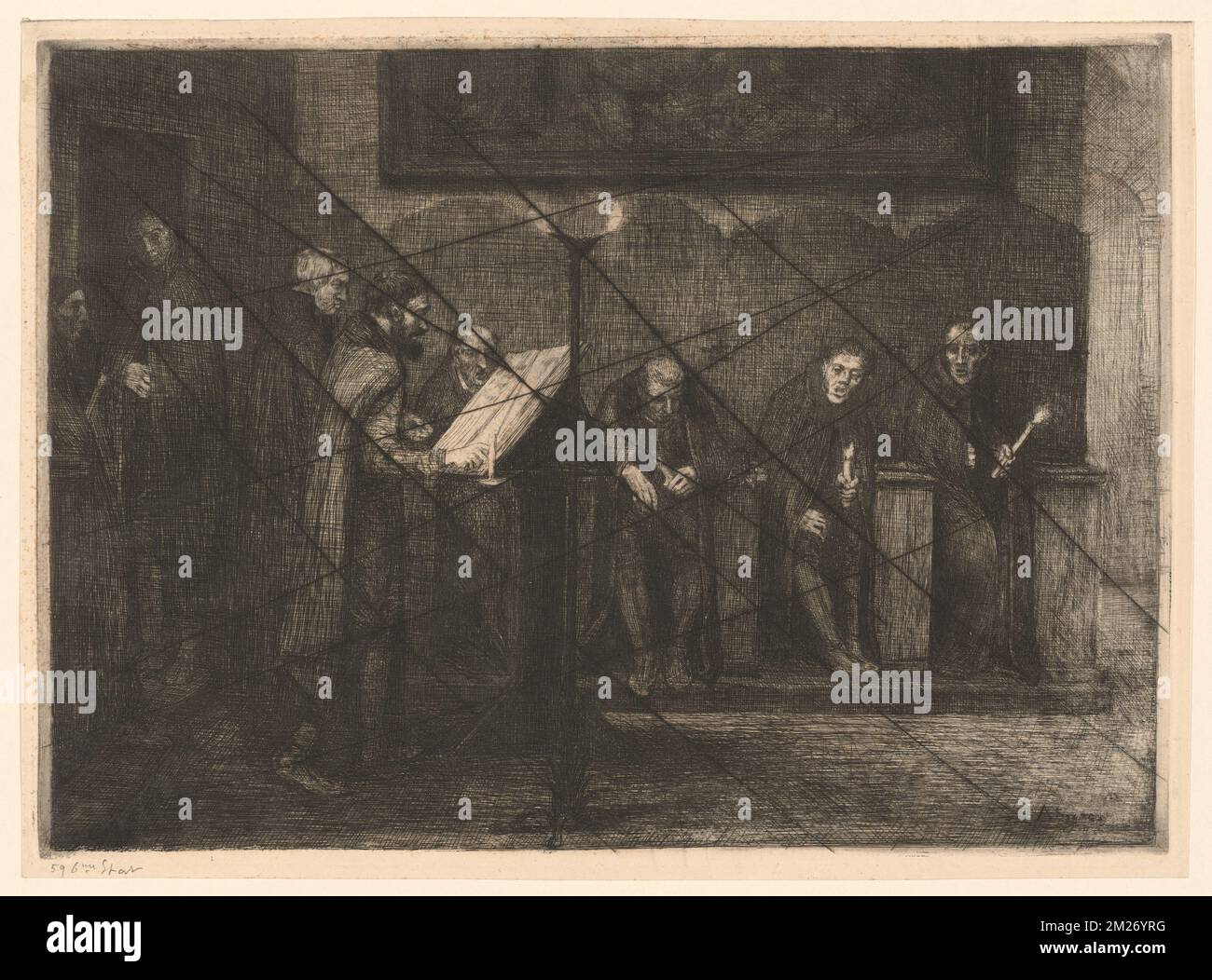 Les chantres Espagnols , Choirs Music, Singers, Alphonse Legros (1837 ...