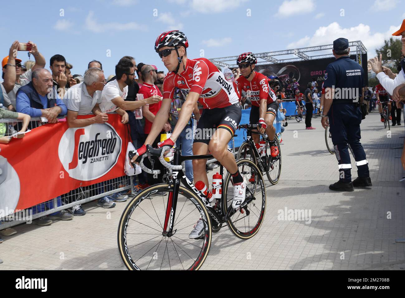 Belgian Bart De Clercq of Lotto Soudal pictured at the fourth stage of ...