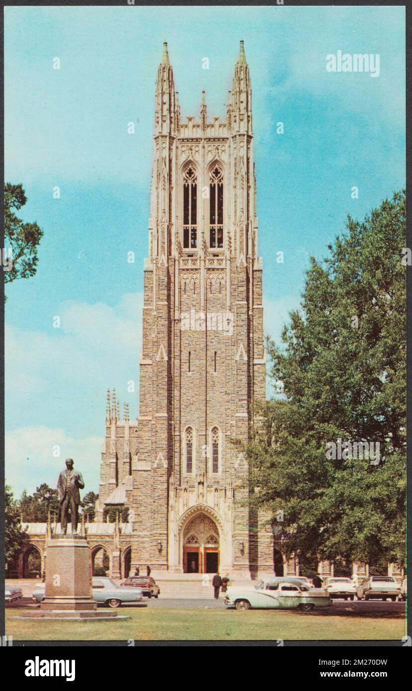 The chapel, Duke University, Durham, North Carolina , Churches ...