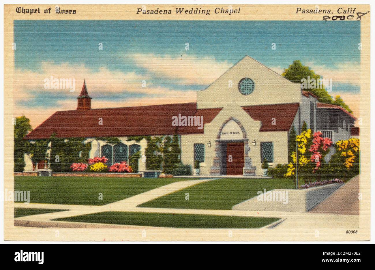 Chapel of Roses, Pasadena Wedding Chapel, Pasadena, Calif. , Religious ...