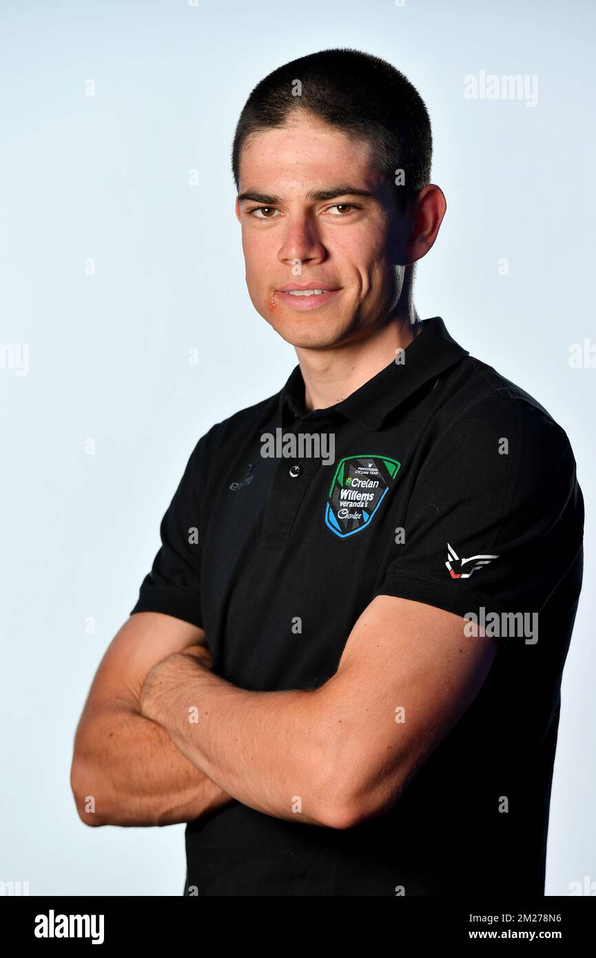 Belgian Wout van Aert of Veranda's Willems - Crelan poses for the ...