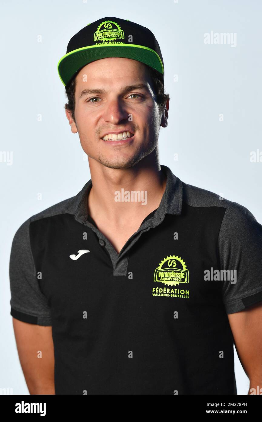 Belgian Roy Jans of WB Veranclassic Aqua Protect poses for the ...