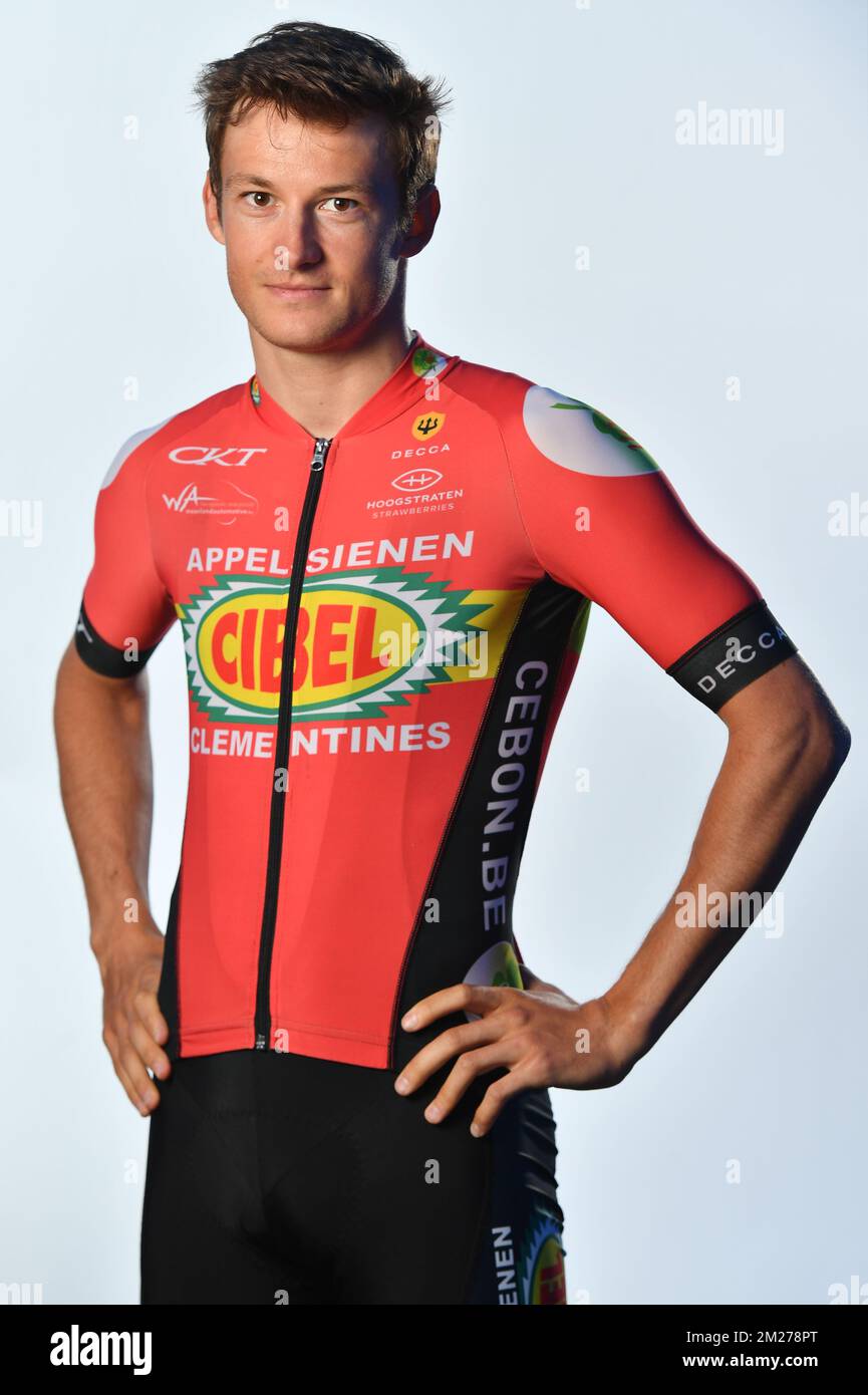 Belgian De Witte Mathias poses for the photographer during the ...