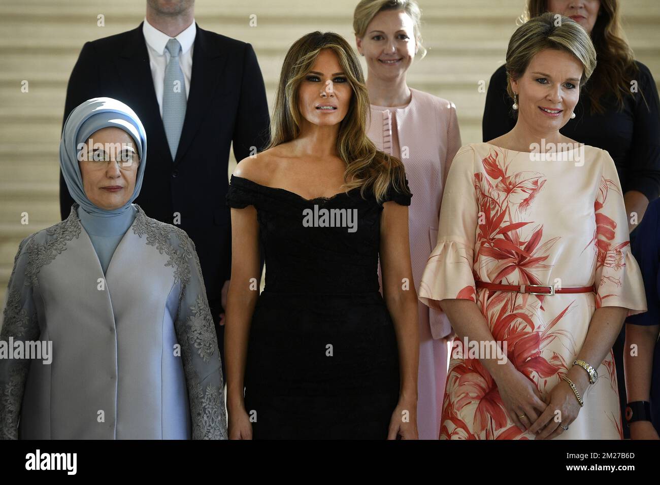 First Lady of Turkey Emine Gulbaran Erdogan, First Lady of the US ...