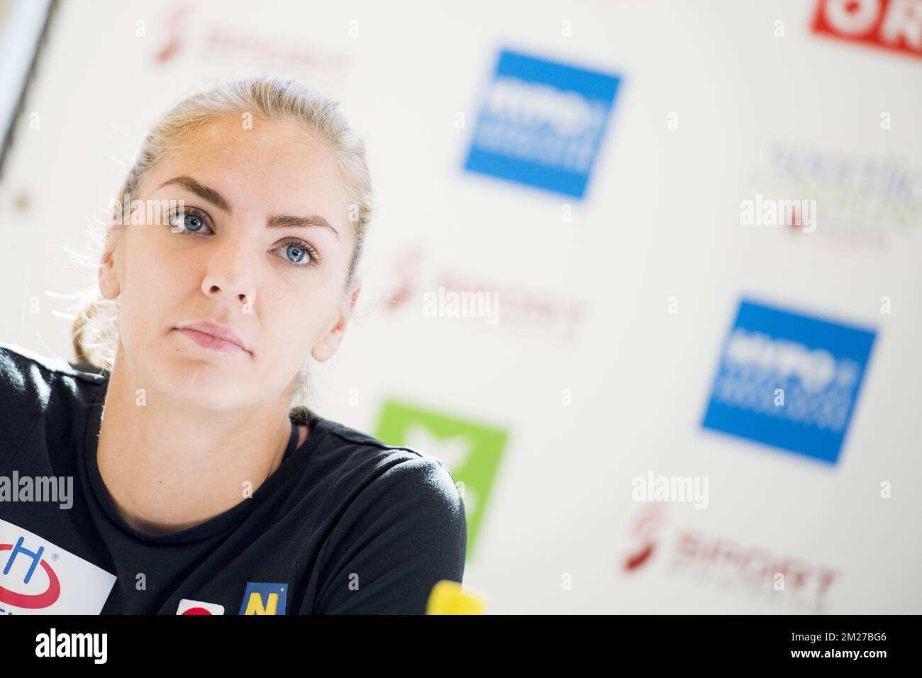 Ivona Dadic pictured during a press meeting before the Hypo-Meeting ...