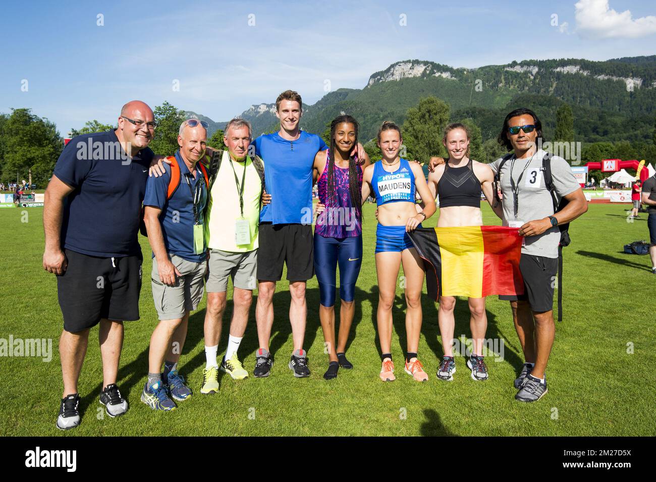 Belgian athletics coach Philip Gilson, Belgian athletics coach Roger ...