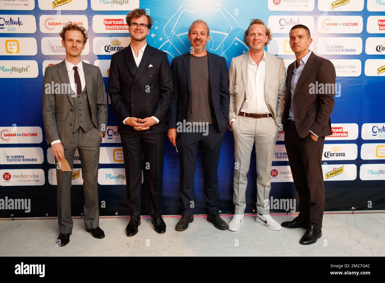 Actor Stef Aerts, Actor Bart Hollanders, Jan Eelen, Belgian actor Rik ...