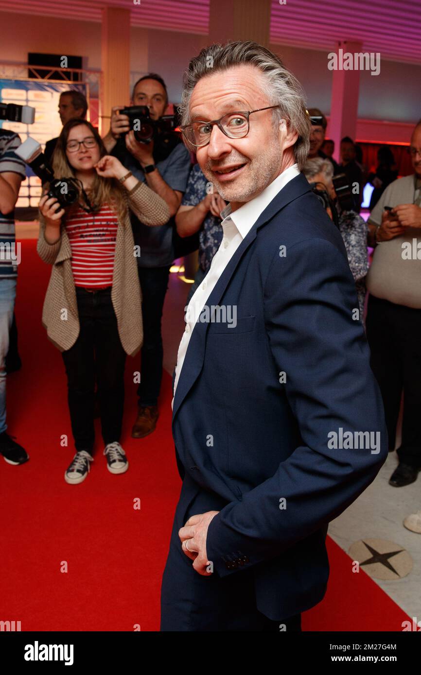 television maker Martin Heylen pictured on the red carpet at the ...