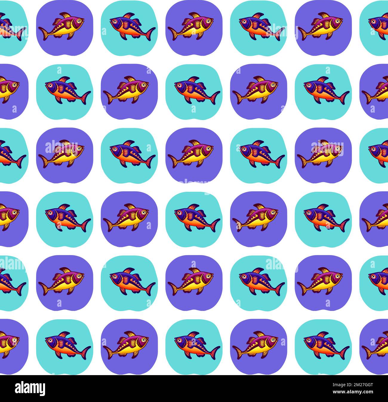 Background jellyfish octopus pattern Cut Out Stock Images & Pictures ...