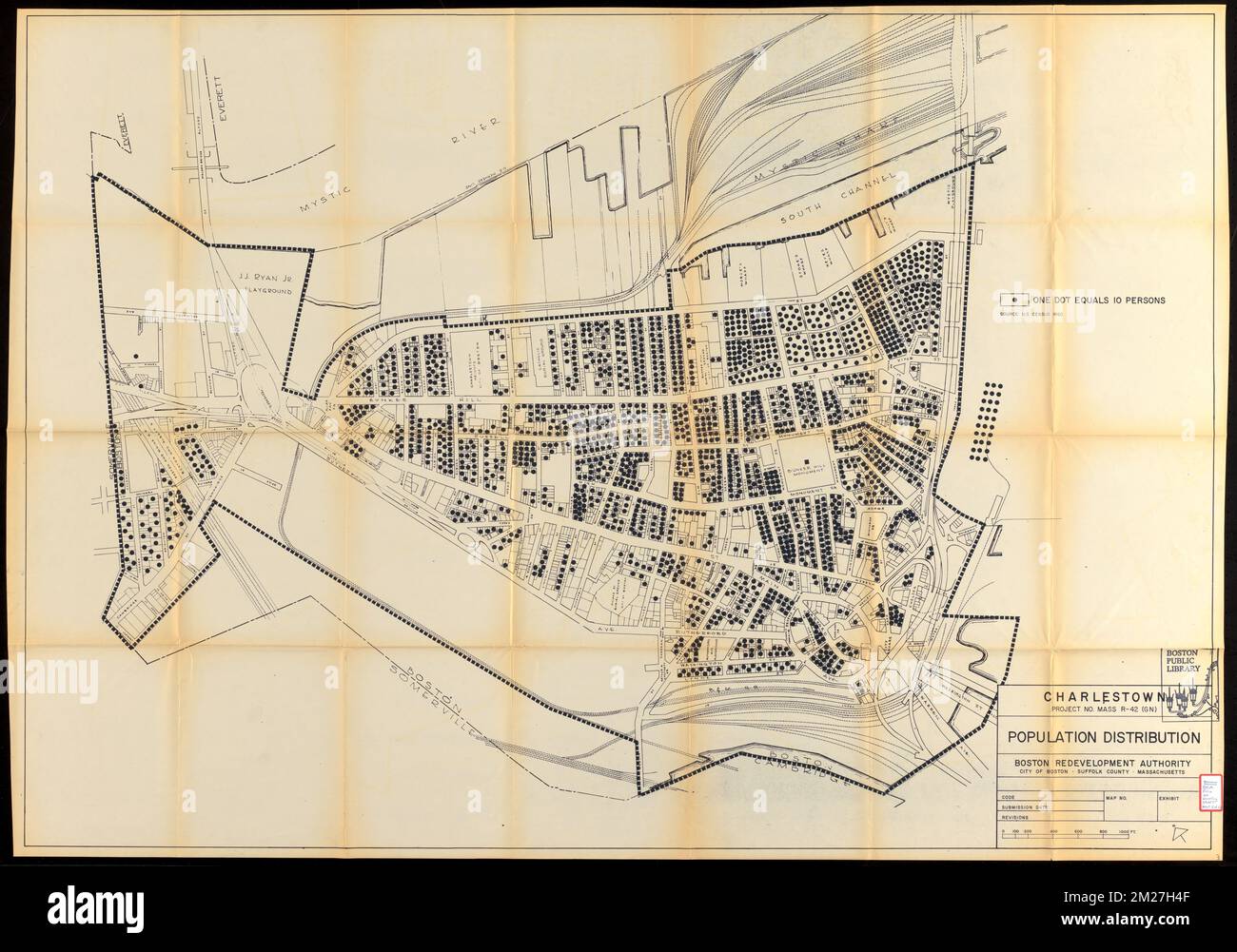 Charlestown project no. Mass r-42 (GN) : population distribution ...