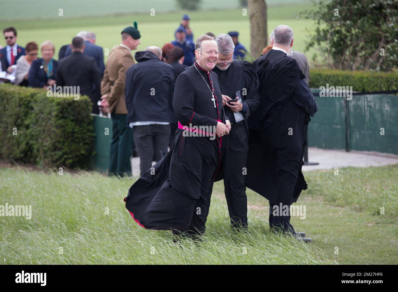 Illustration picture shows the New-Zealand National commemoration of ...
